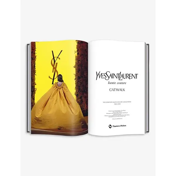 THAMES & HUDSON Yves Saint Laurent Catwalk Fashion Book
