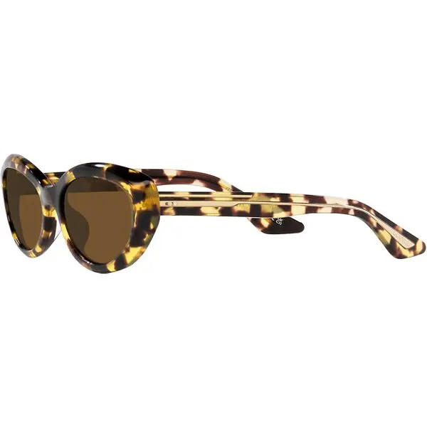 Oliver Spencer Ov5513su 1969c Round-frame Sunglasses - Brown