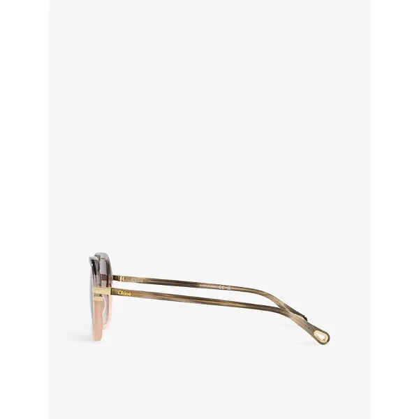 Chloé Ch0204s Square-frame Sunglasses