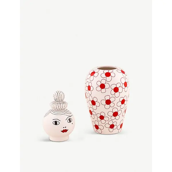 SELETTI Le Canopie Pepa Porcelain Vase 42cm