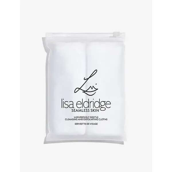 LISA ELDRIDGE BEAUTY Luxuriously Gentle Cleansing And Exfoliating Cloth Set Of Two - One-color