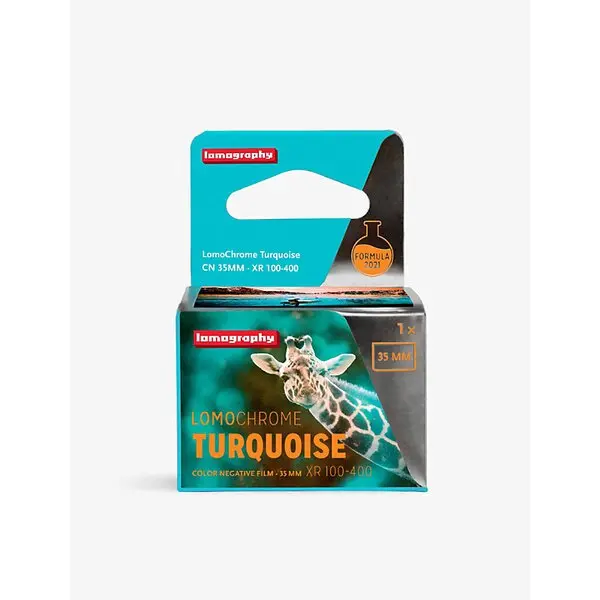 LOMOGRAPHY Lomochrome Turquoise 35mm Camera Film - One-color