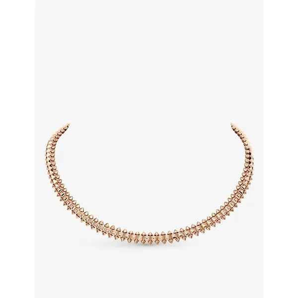 CARTIER Clash De Supple Medium 18ct Necklace - Rose Gold