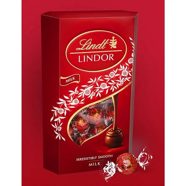 LINDT Lindor Milk Chocolate Truffles 600g