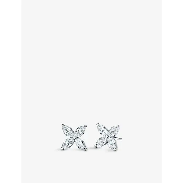 Tiffany & Co. Victoria Marquise Diamond Earrings