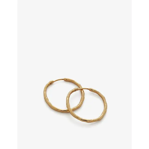 Monica Vinader Muse Hoop Earrings - Gold