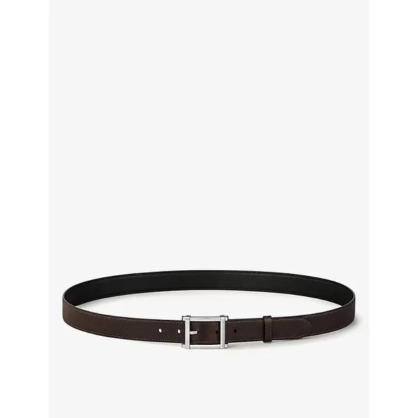 Cartier Tank Chinoise Reversible Leather Belt - Black