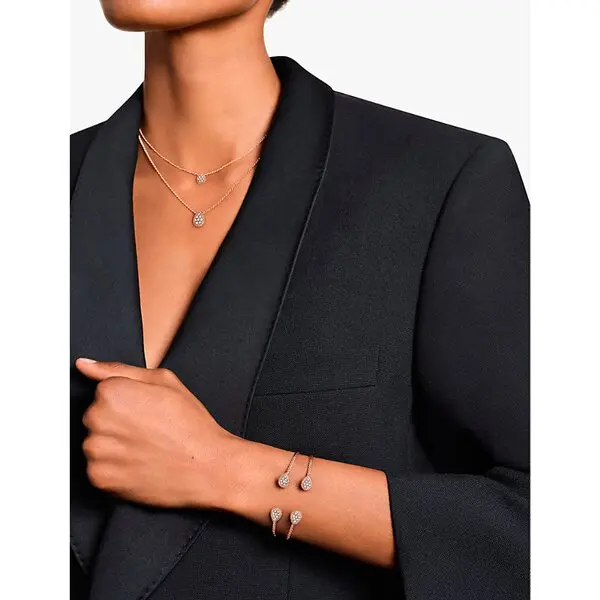 Boucheron Serpent Bohème Pink Gold And Diamond Necklace