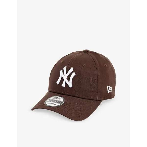 New Era 9forty New York Yankees Cotton Cap - Dark Brown