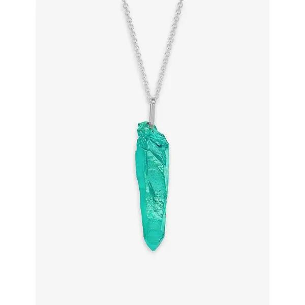 LA MAISON COUTURE X The Rock Hound Wand Pendant Necklace - Green