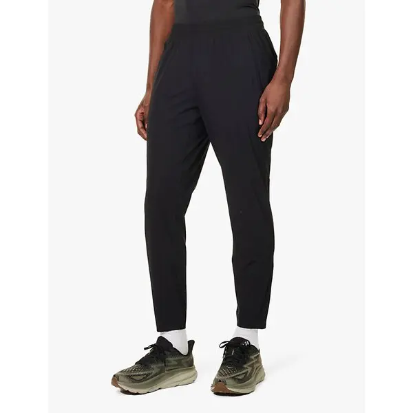 Lululemon Pace Breaker Tapered-leg Mid-rise Trousers - Black