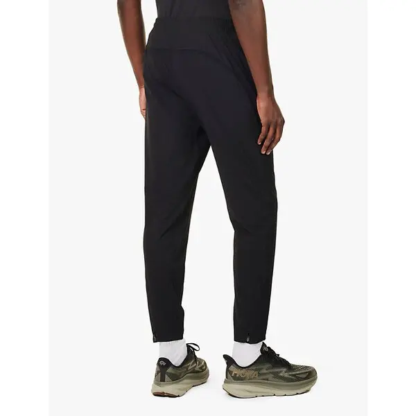 Lululemon Pace Breaker Tapered-leg Mid-rise Trousers - Black