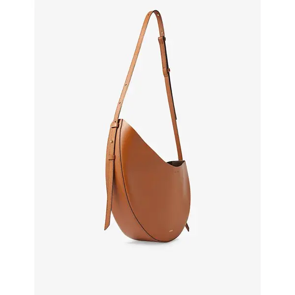 Soeur Winona Leather Shoulder Bag - Brown