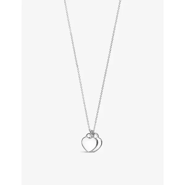 Tiffany & Co. Return To Sterling- And Enamel Pendant Necklace