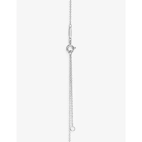 Tiffany & Co. Return To Sterling- And Enamel Pendant Necklace