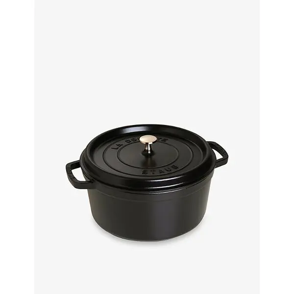 STAUB Cocotte Cast-iron Casserole Dish 26.3cm - Black