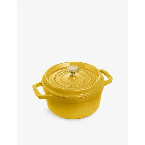 STAUB Cocotte Cast-iron Casserole Dish 26.3cm - Citron