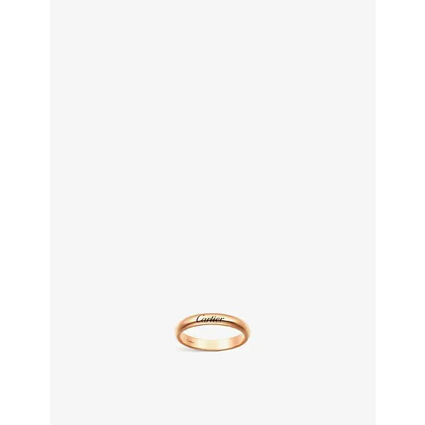 CARTIER 18ct Wedding Ring - Rose Gold