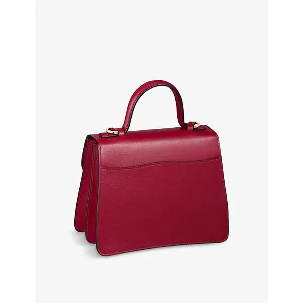 Cartier Panthère De Mini Leather Cross-body Bag - Cherry Red