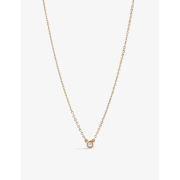 Tiffany & Co. Diamonds The Yard® Pendant Necklace - 18k Rose Gold