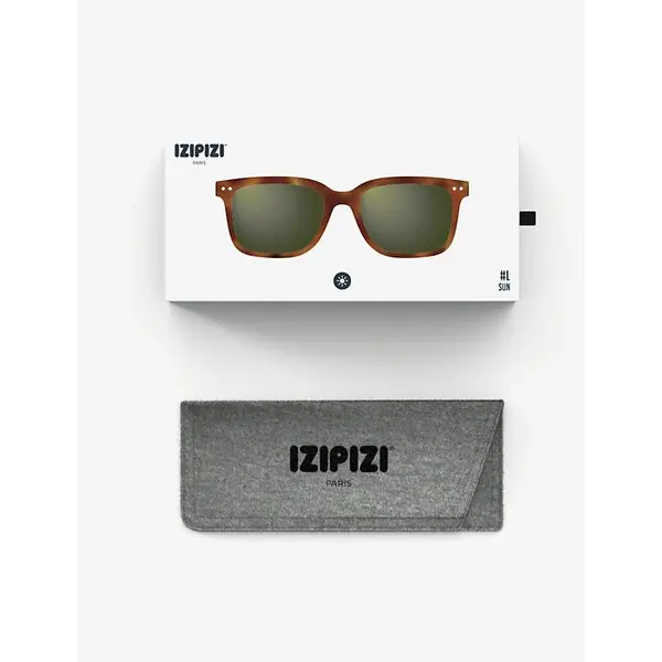 IZIPIZI L Square Framed Sunglasses - Havane