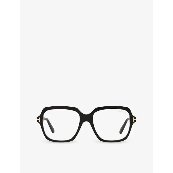 TOM FORD Ft5908-b Irregular-frame Acetate Eyeglasses - Black