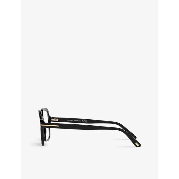 TOM FORD Ft5908-b Irregular-frame Acetate Eyeglasses - Black