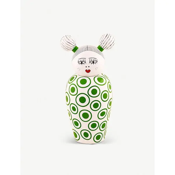 SELETTI Le Canopie Izumi Porcelain And Dolomite Vase 25.5cm - One-color
