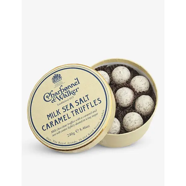 CHARBONNEL ET WALKER Milk Chocolate Sea Salt Caramel Truffles 240g - One-color