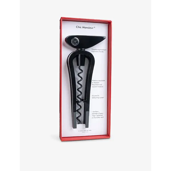 L'ATELIER DU VIN Chic Monsieur Night Stainless Steel Corkscrew - One-color