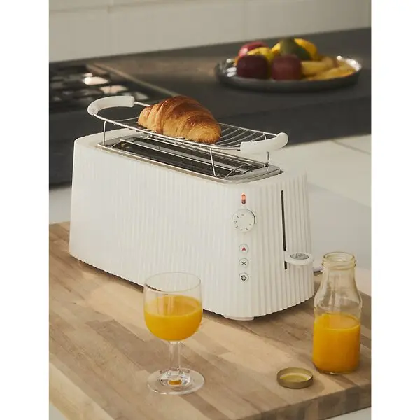 ALESSI Plisse Stainless Steel Two-slice Toaster - Nocolor