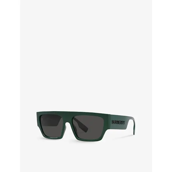 Burberry Tinted-lens Square-frame Sunglasses - Green