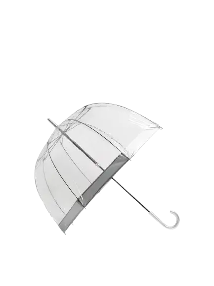 FULTON Birdcage Umbrella - Silver