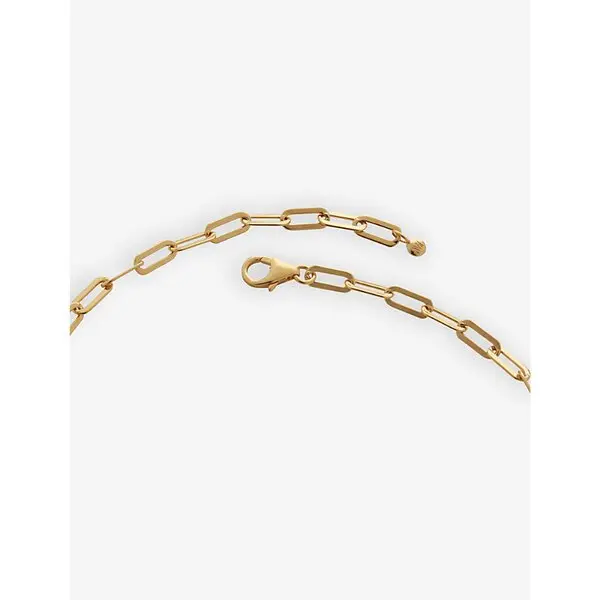 Monica Vinader Paperclip Chain Necklace - Gold