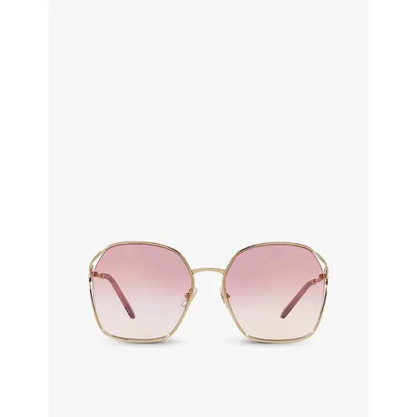 Miu Miu Irregular Sunglasses