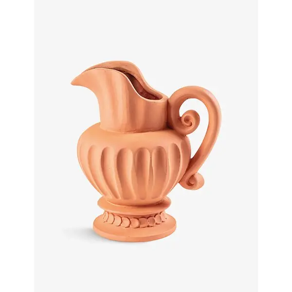 SELETTI Antonio Aricò Magna Graecia Caraffe Terracotta Vase 25cm - One-color