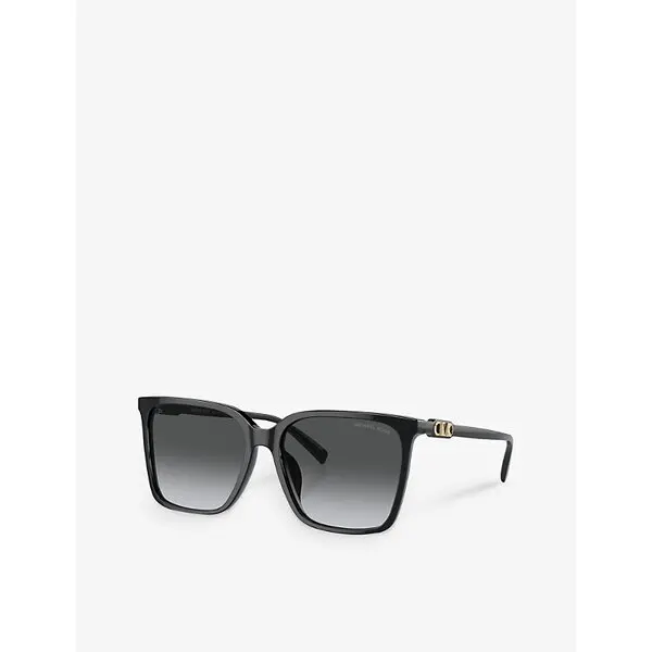 Michael Kors Canberra Square-frame Sunglasses - Black