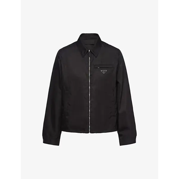 Prada Re-nylon Brand-plaque Polyamide Jacket