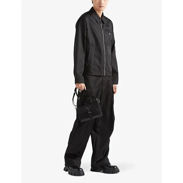 Prada Re-nylon Brand-plaque Polyamide Jacket