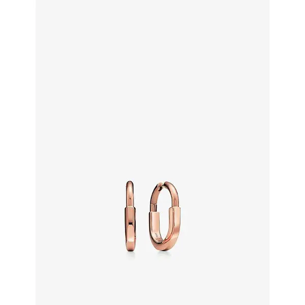 Tiffany & Co. Lock 18ct Earrings - Rose Gold
