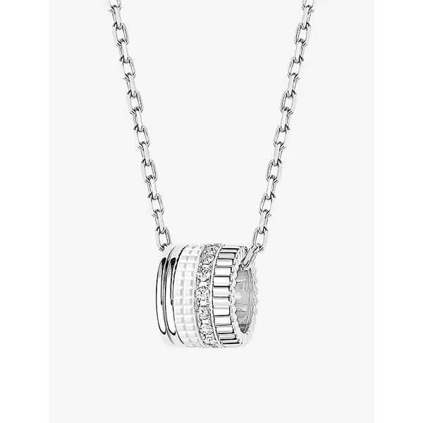 Boucheron Quatre Double White Edition Necklace - White Gold