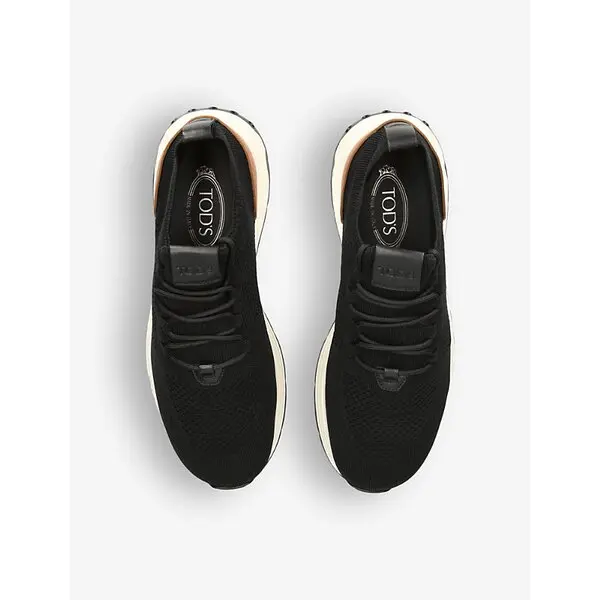 TOD'S Run 63k Calzino Mesh Low-top Trainers - Black