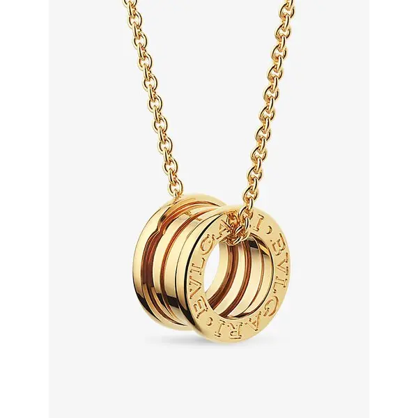 BVLGARI B.zero1 18ct Pendant Necklace - Yellow Gold