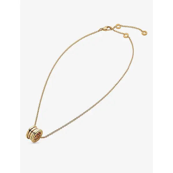 BVLGARI B.zero1 18ct Pendant Necklace - Yellow Gold