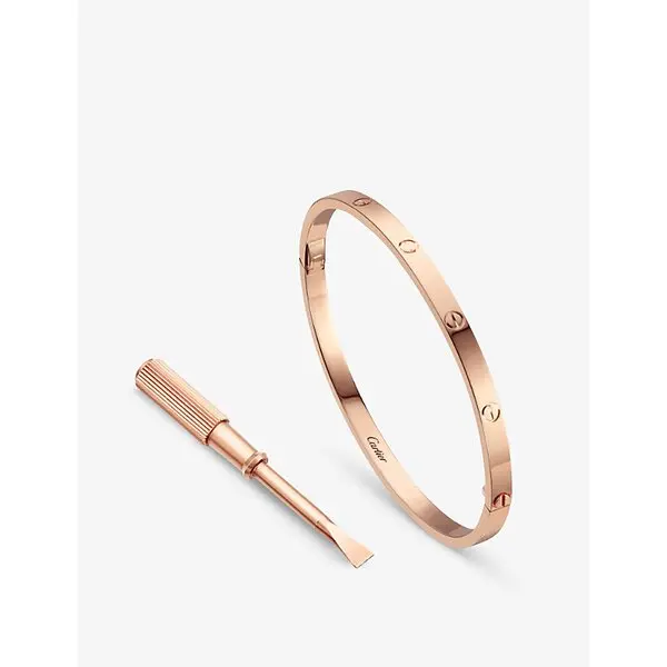 Cartier Love Small18ct Rose-gold Bracelet