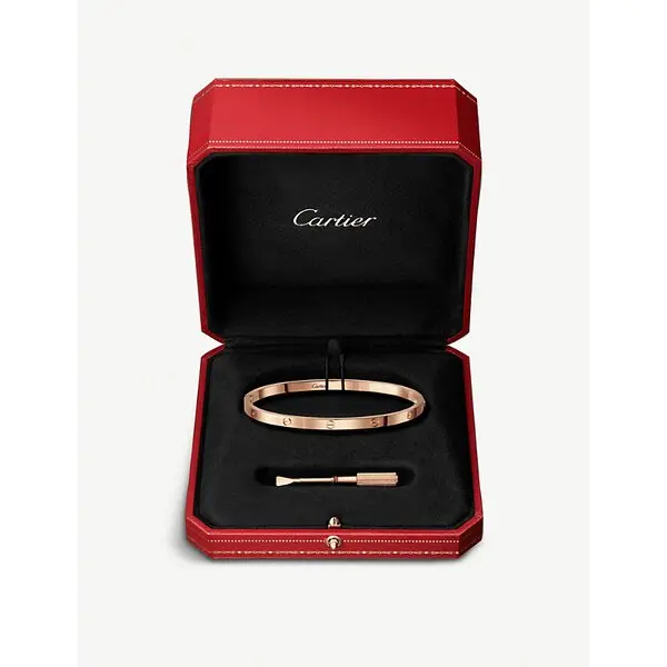 Cartier Love Small18ct Rose-gold Bracelet