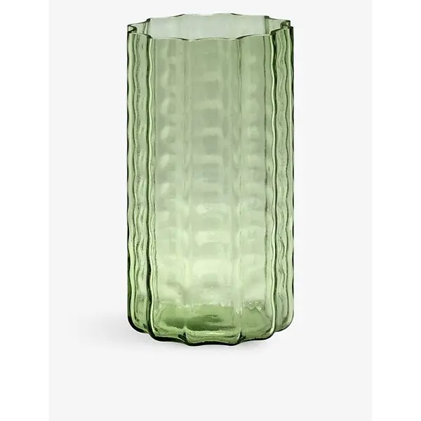 SERAX Wave Glass Vase 21cm - One-color