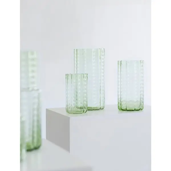 SERAX Wave Glass Vase 21cm