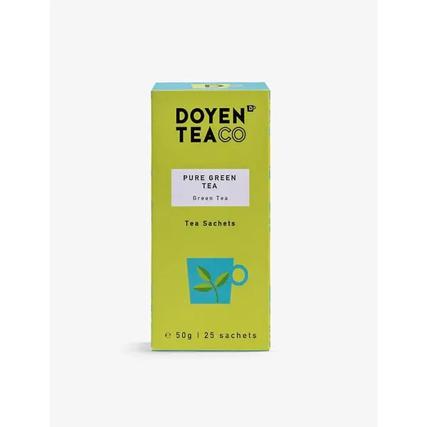 DOYEN TEA CO Pure Green Teabags Box Of 25 50g - One-color
