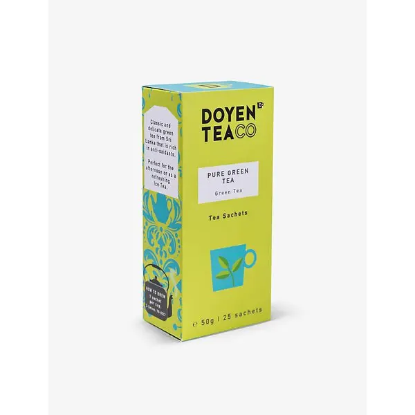 DOYEN TEA CO Pure Green Teabags Box Of 25 50g